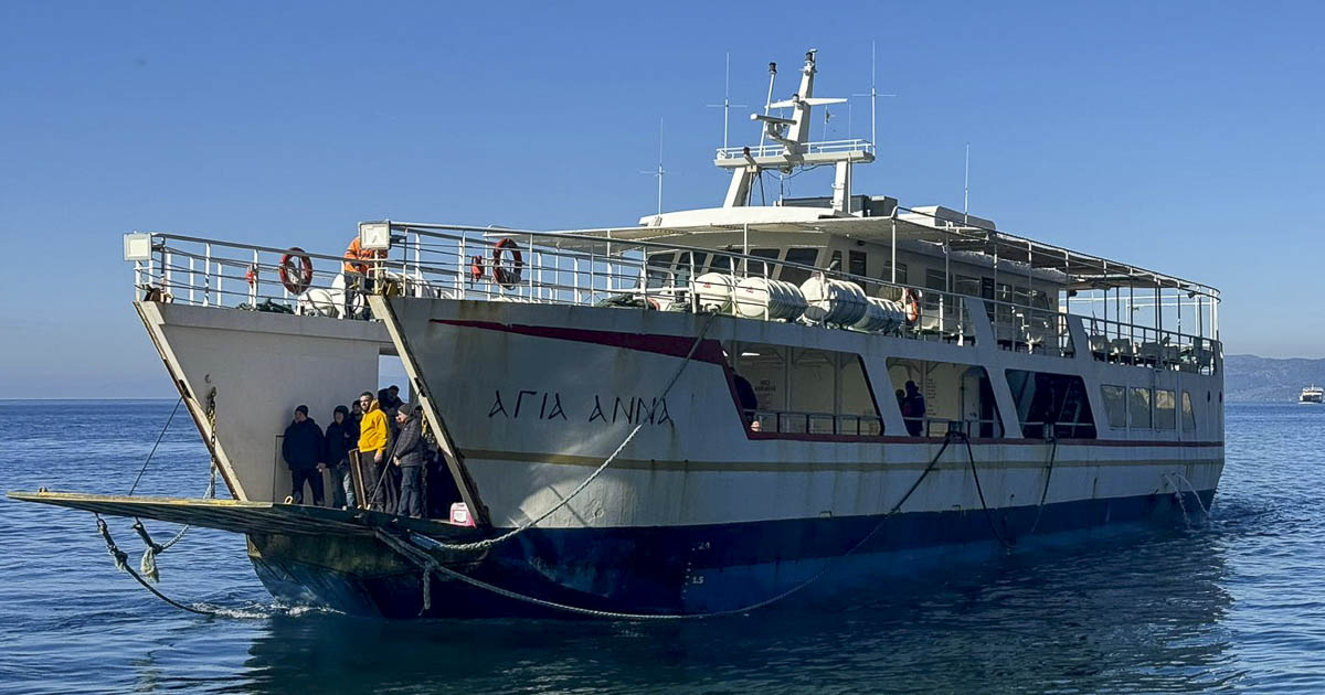 Agia Anna Ferry – Ouranoupoli to Kafsokalivia Route | Mount Athos